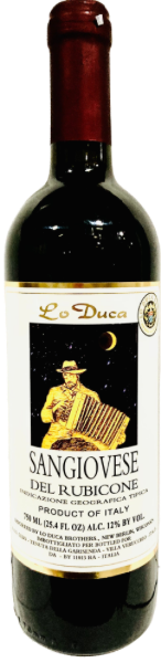 Lo Duca Bros. Wines: Lo Duca Sangiovese Rubicone